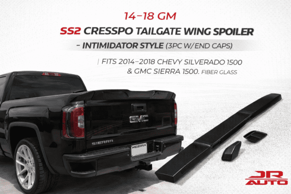 14–18 Silverado Sierra 1500 SS2 Tailgate Wing Spoiler – Intimidator ...
