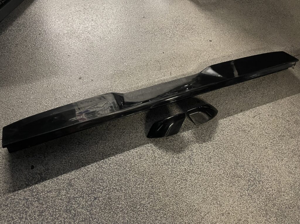 07–13 Silverado Sierra SS2 Tailgate Wing Spoiler – Intimidator Style ...