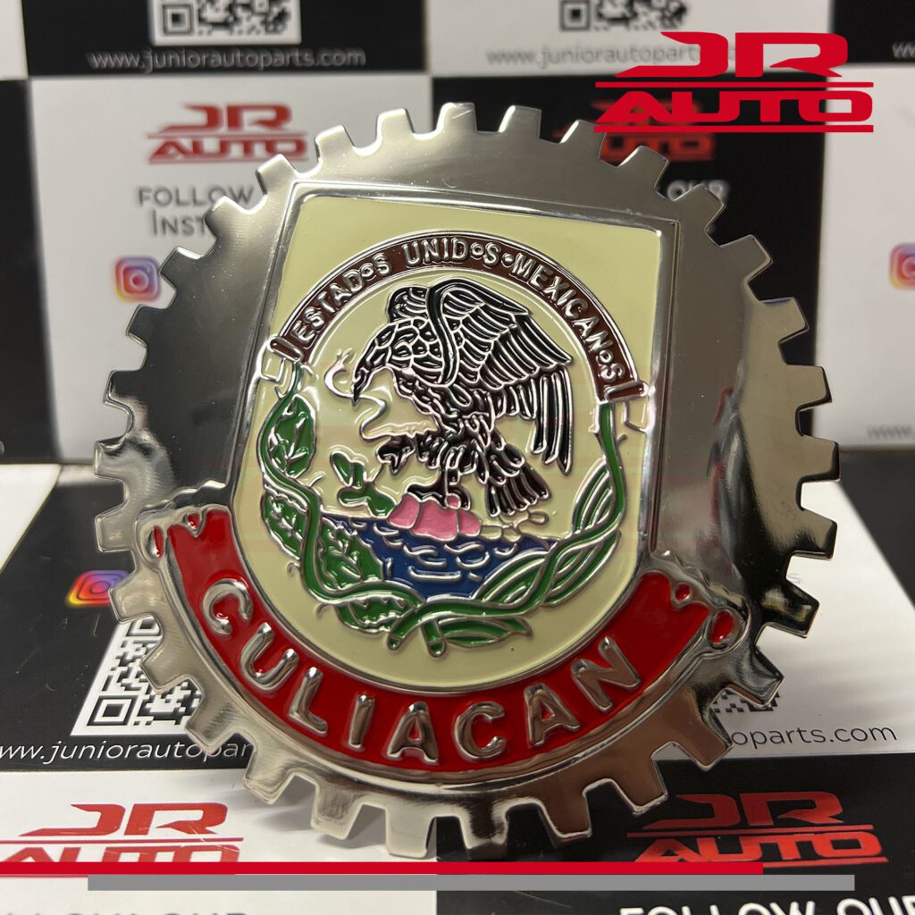 Culiacan - Flag Emblem Car Grille Badge, High Quality - JR Auto Parts